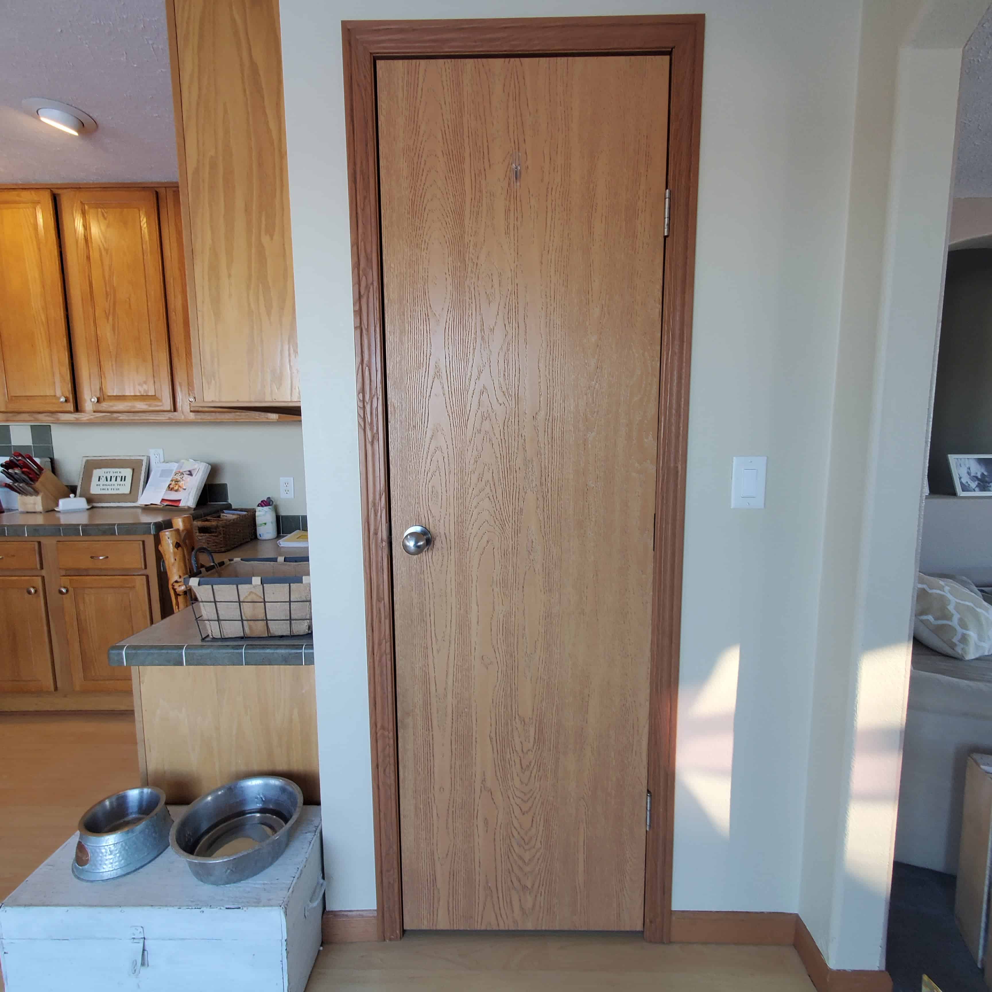 Easy DIY Pantry Door Remodel | Healing Home
