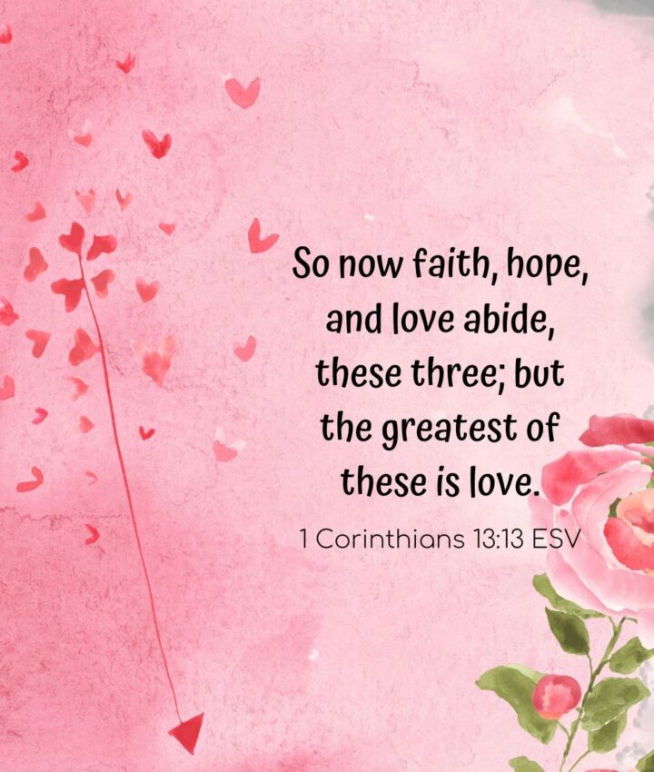 20 Beautiful Bible Verses for Valentine's Day | Healing Home