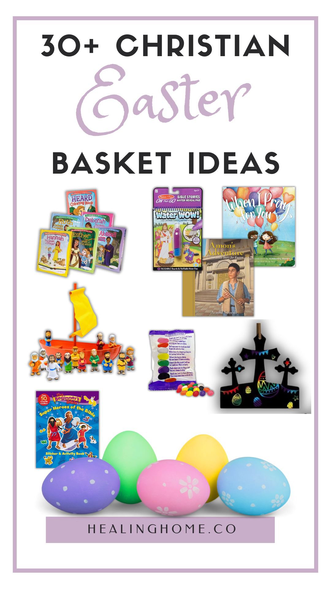 30+ Fun Christian Easter Basket Ideas | Healing Home