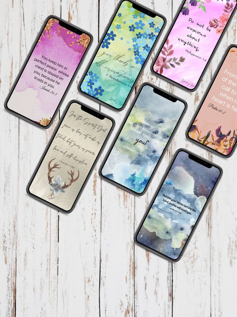 Bible Verse Phone Wallpaper | Healing Home
