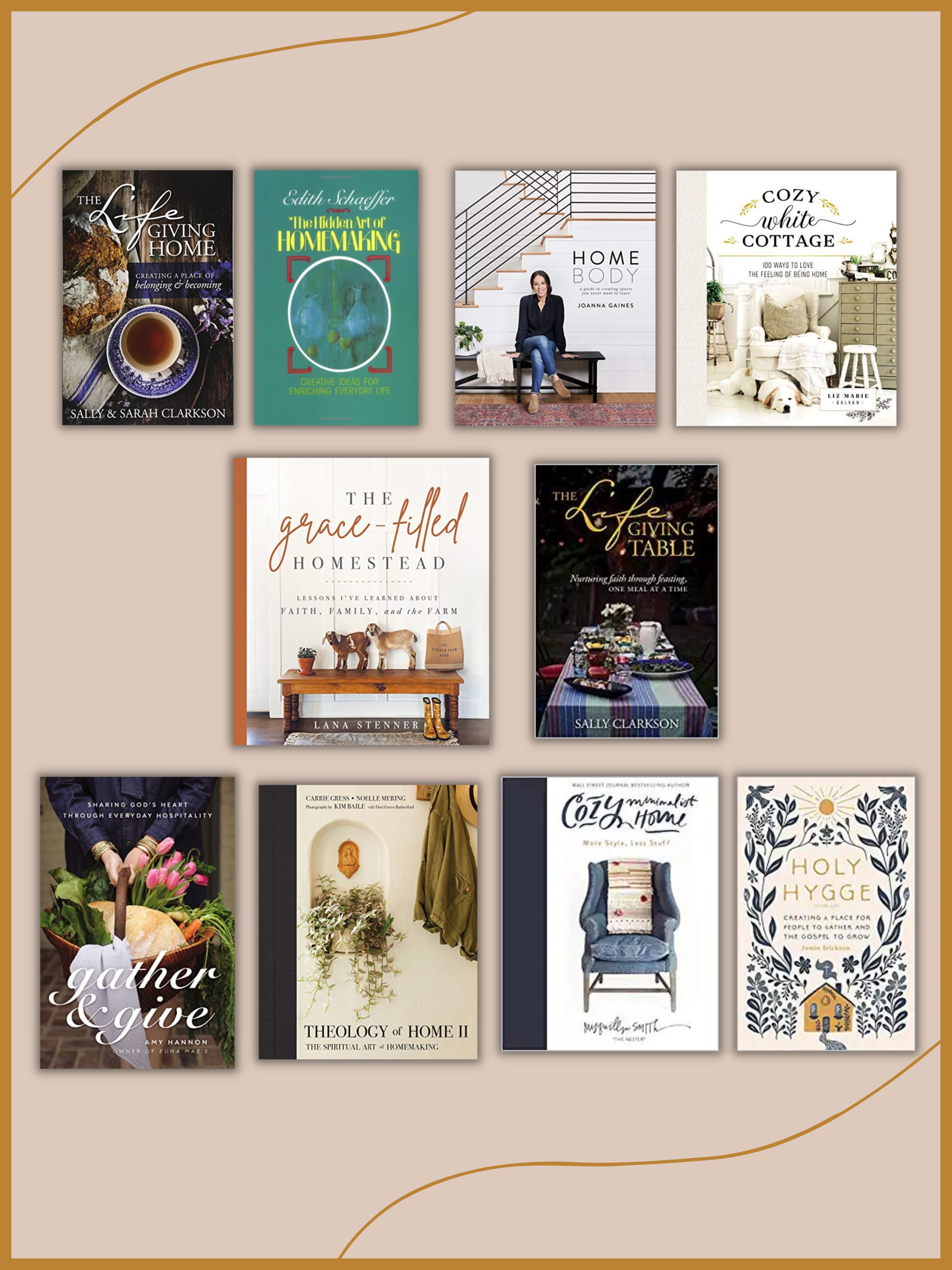 10 Essential Homemaking Books | Healing Home
