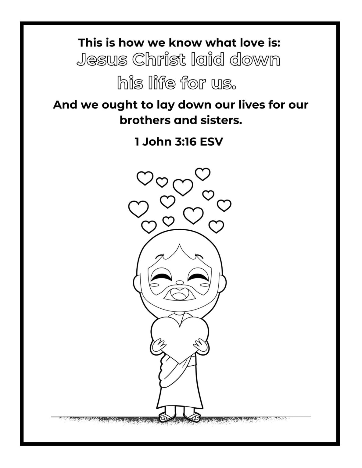 FREE Love Coloring Pages - For Kids and Adults | Healing Home