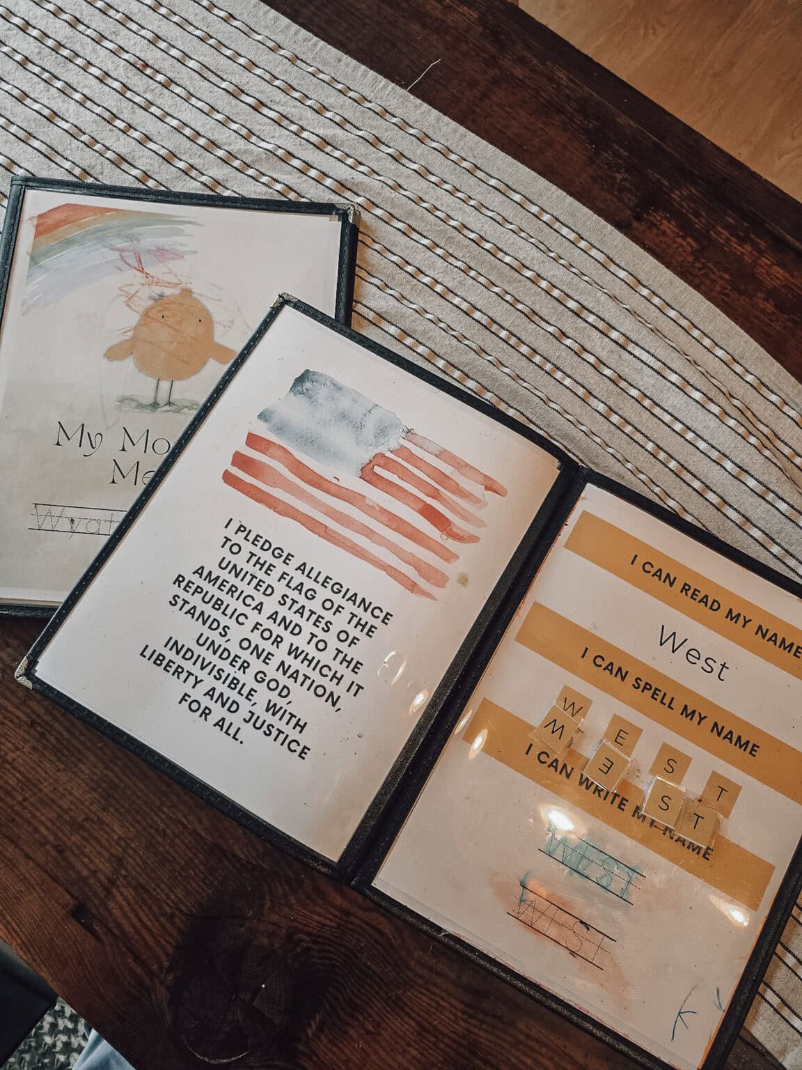 Free Printable Homeschool Morning Menu (Customizable) | Healing Home