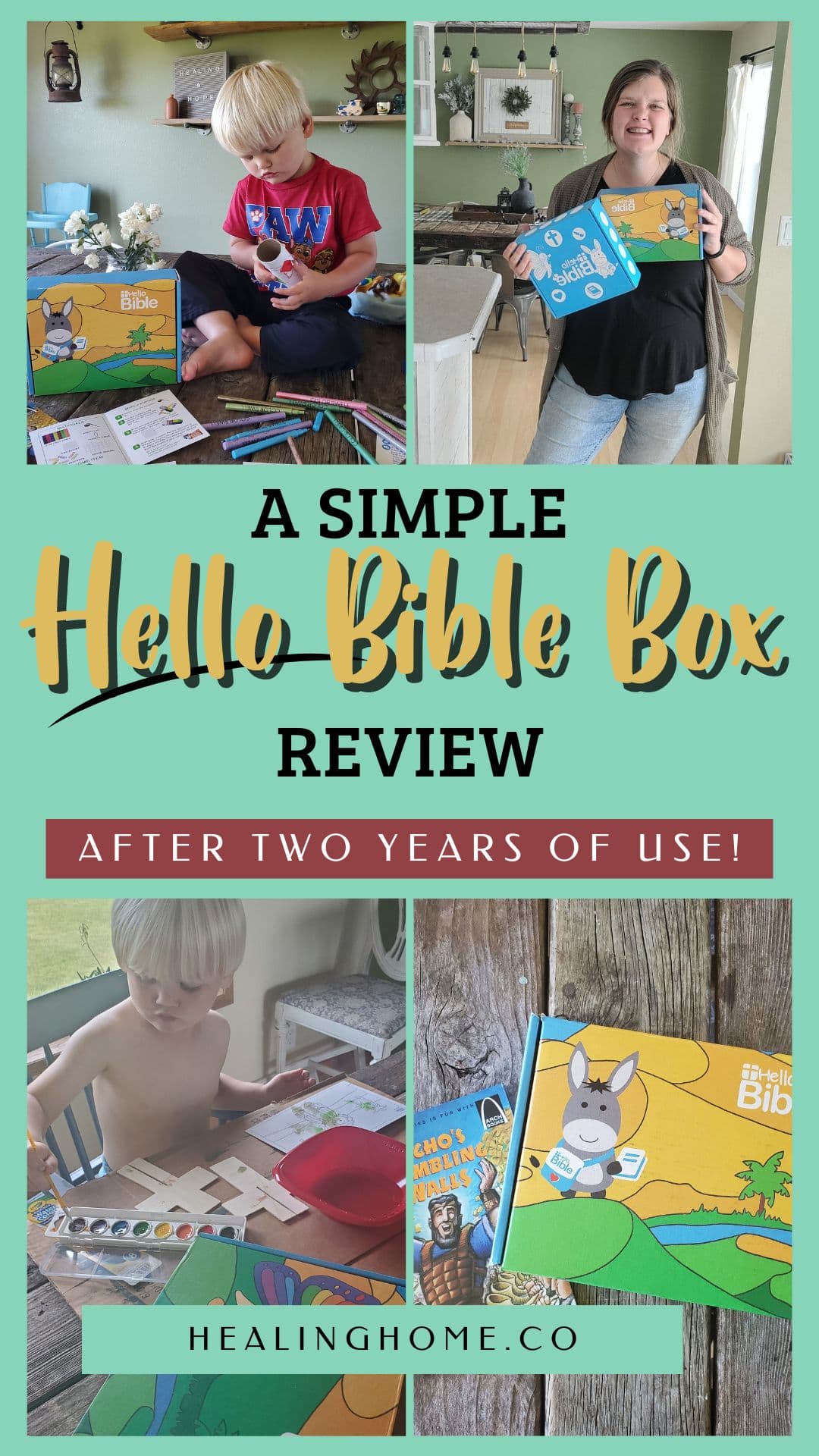 A Simple Hello Bible Box Review After Two Years | Healing Home