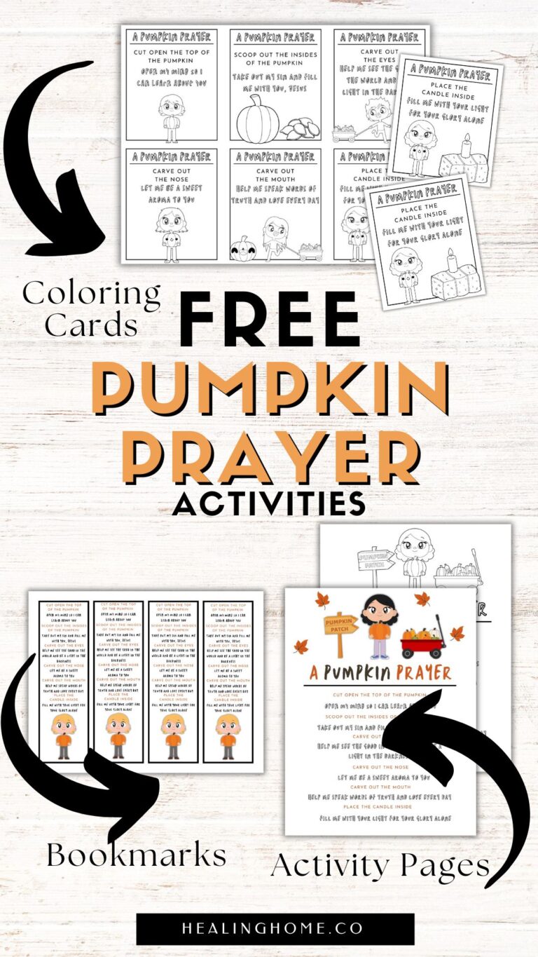 Free Pumpkin Prayer Activities | Healing Home