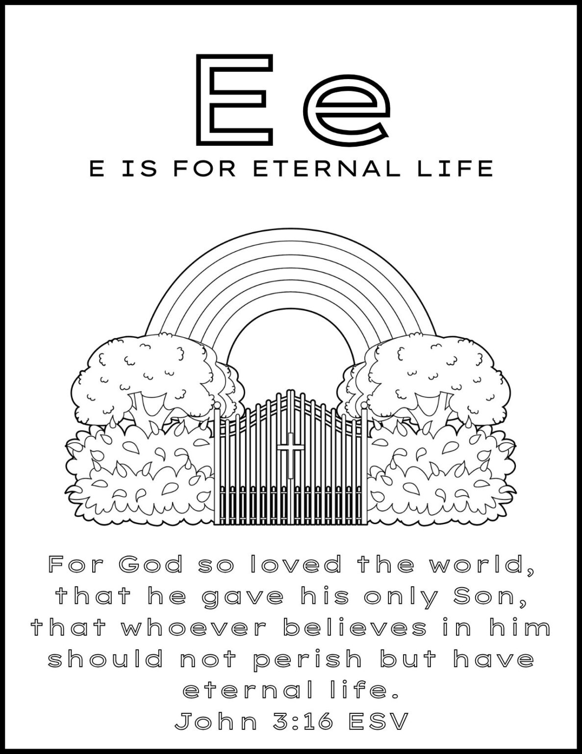 Free Bible Verse Coloring Pages | Healing Home