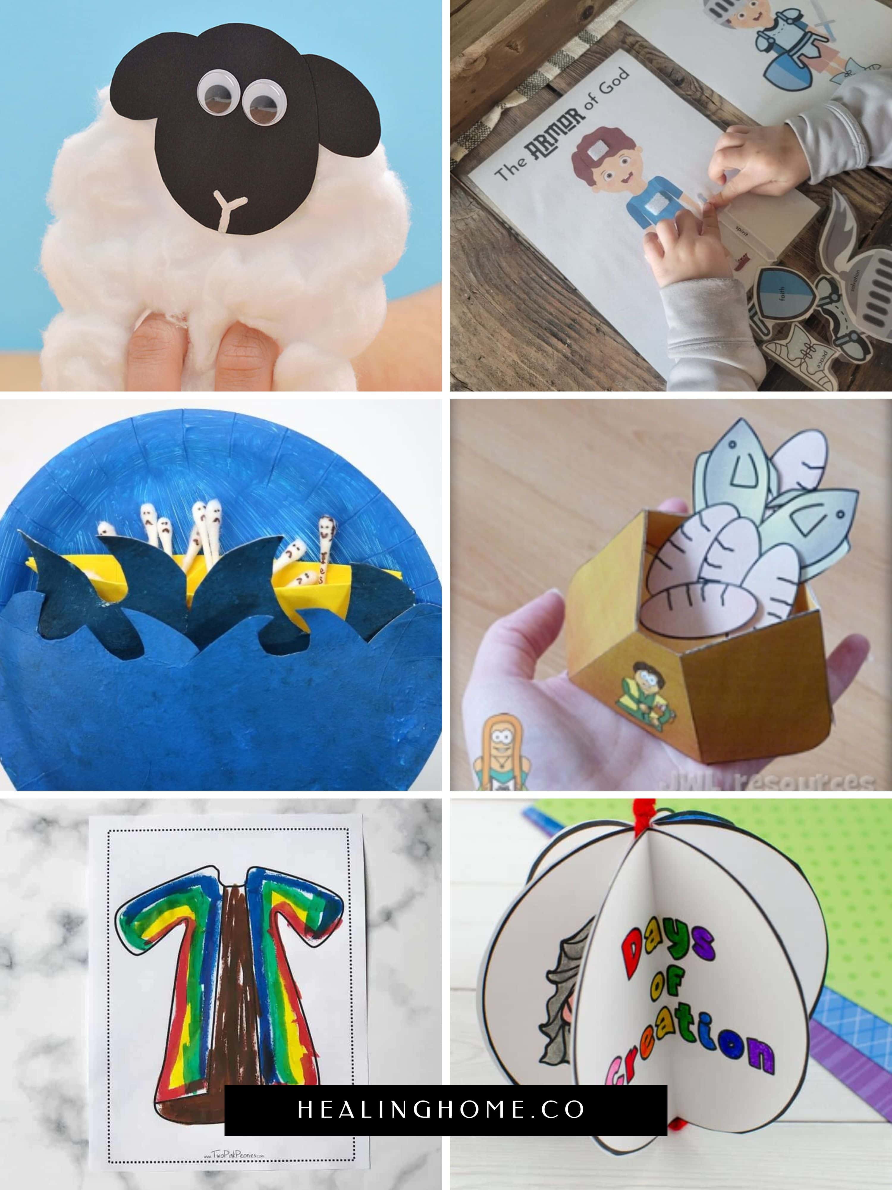 25+ Bible Crafts for Kids | Healing Home