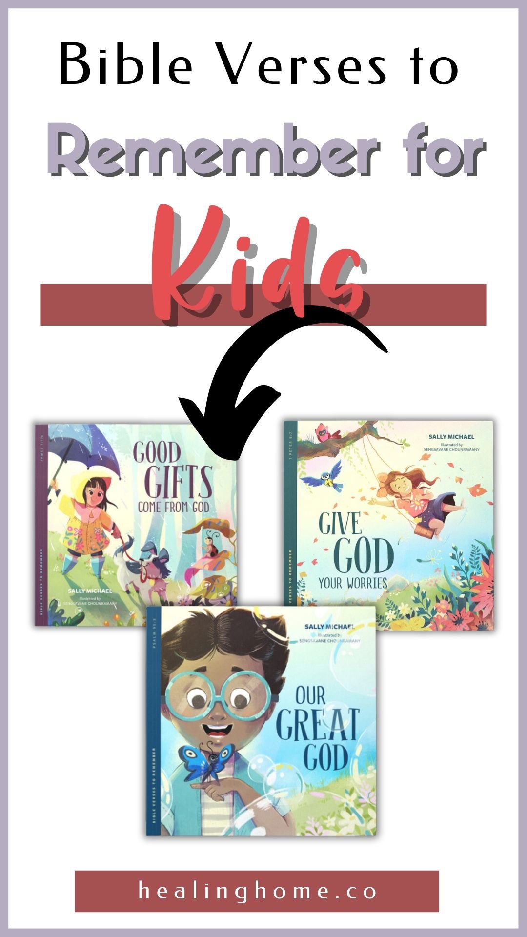 Bible Verses to Remember Book Series for Kids (Review) | Healing Home
