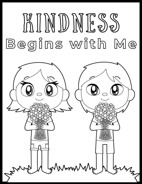 Free Kindness Coloring Pages | Healing Home