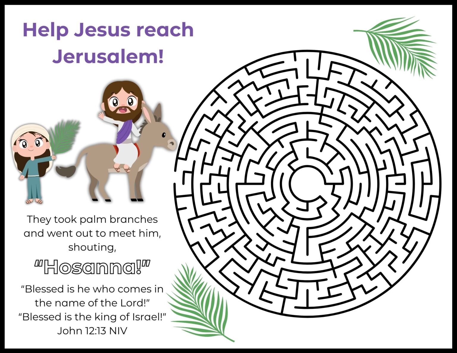 Free Christian Easter Worksheets | Healing Home