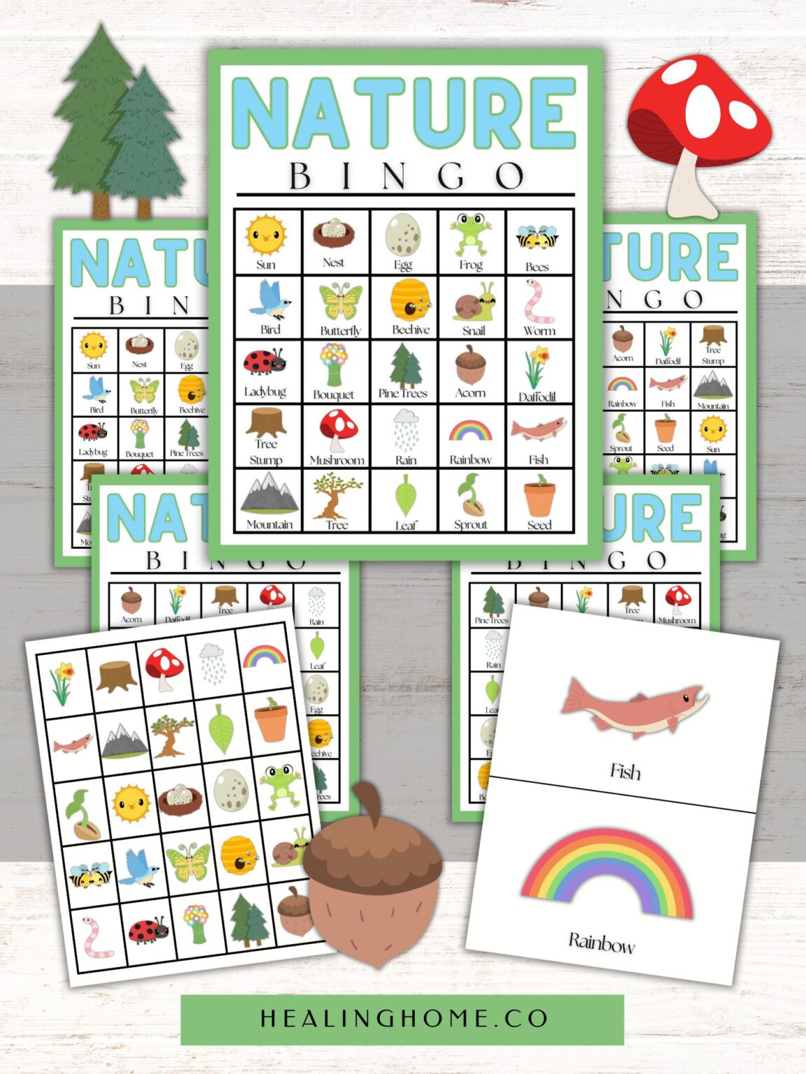 Free Nature Bingo Printable | Healing Home