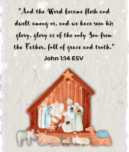 25 Bible Verses for Christmas (with Advent Cards) | Healing Home