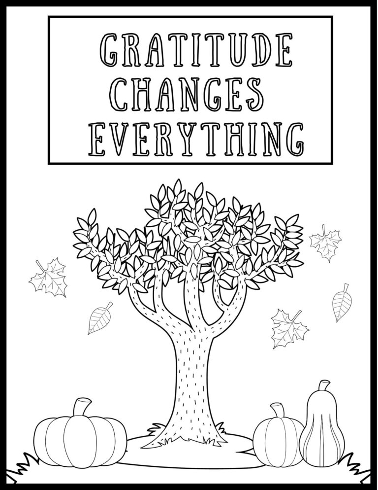 A Gratitude Tree Printable | Healing Home