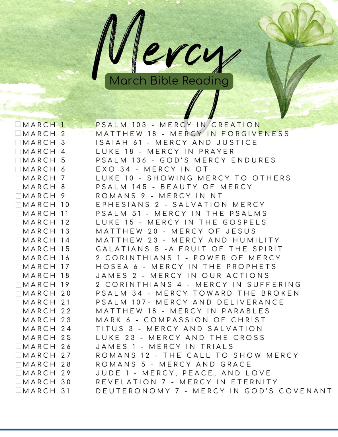 Free Topical Bible Reading Plans | Healing Home