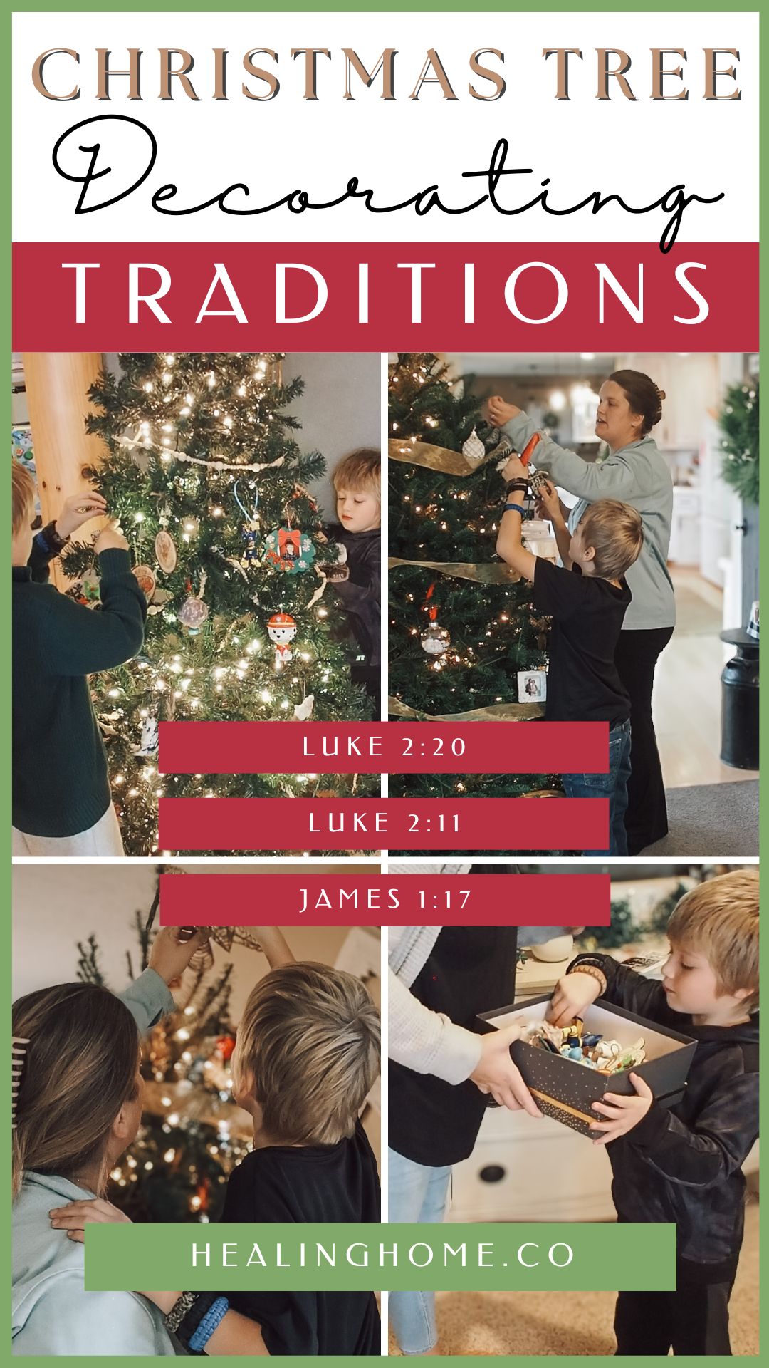 Christmas Tree Decorating Traditions: A Homemakers Perspective ...