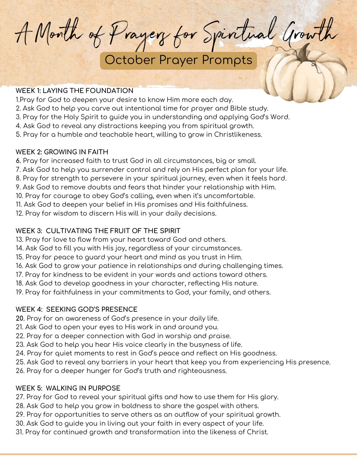 12 Months of Prayer Challenges for Women (2026) | Healing Home