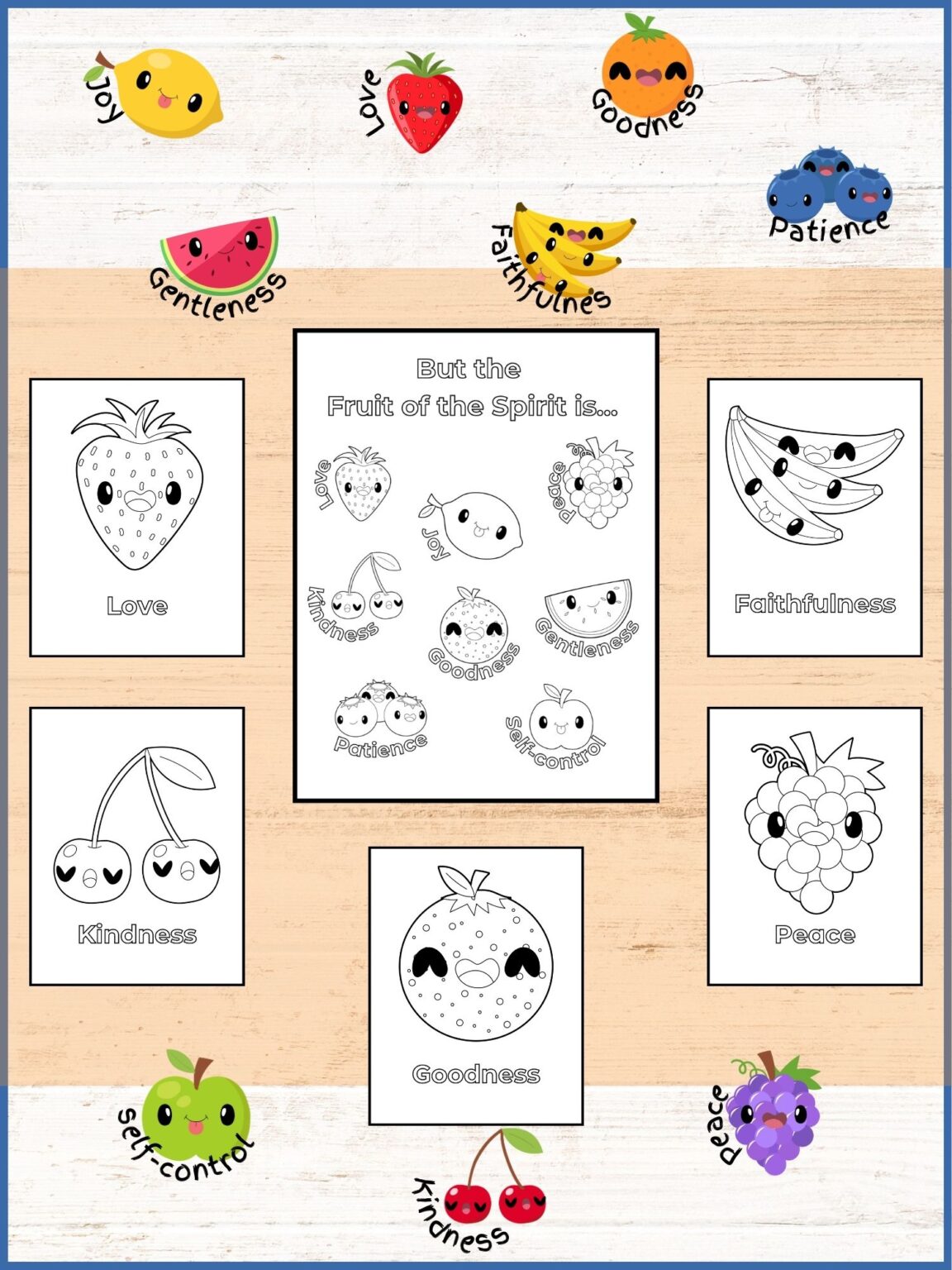 4 Easy Fruit of the Spirit Crafts | Healing Home