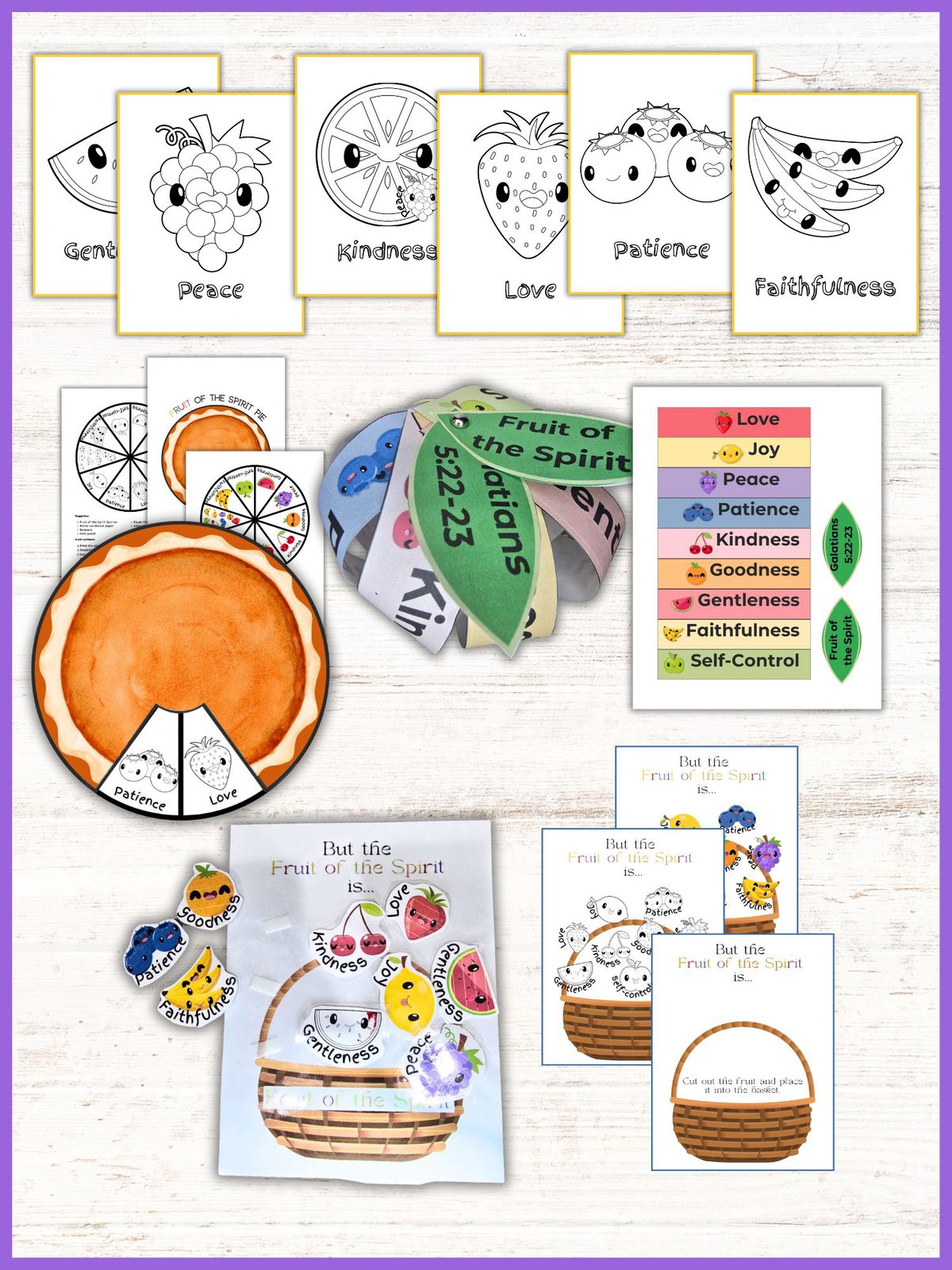 4 Easy Fruit of the Spirit Crafts | Healing Home