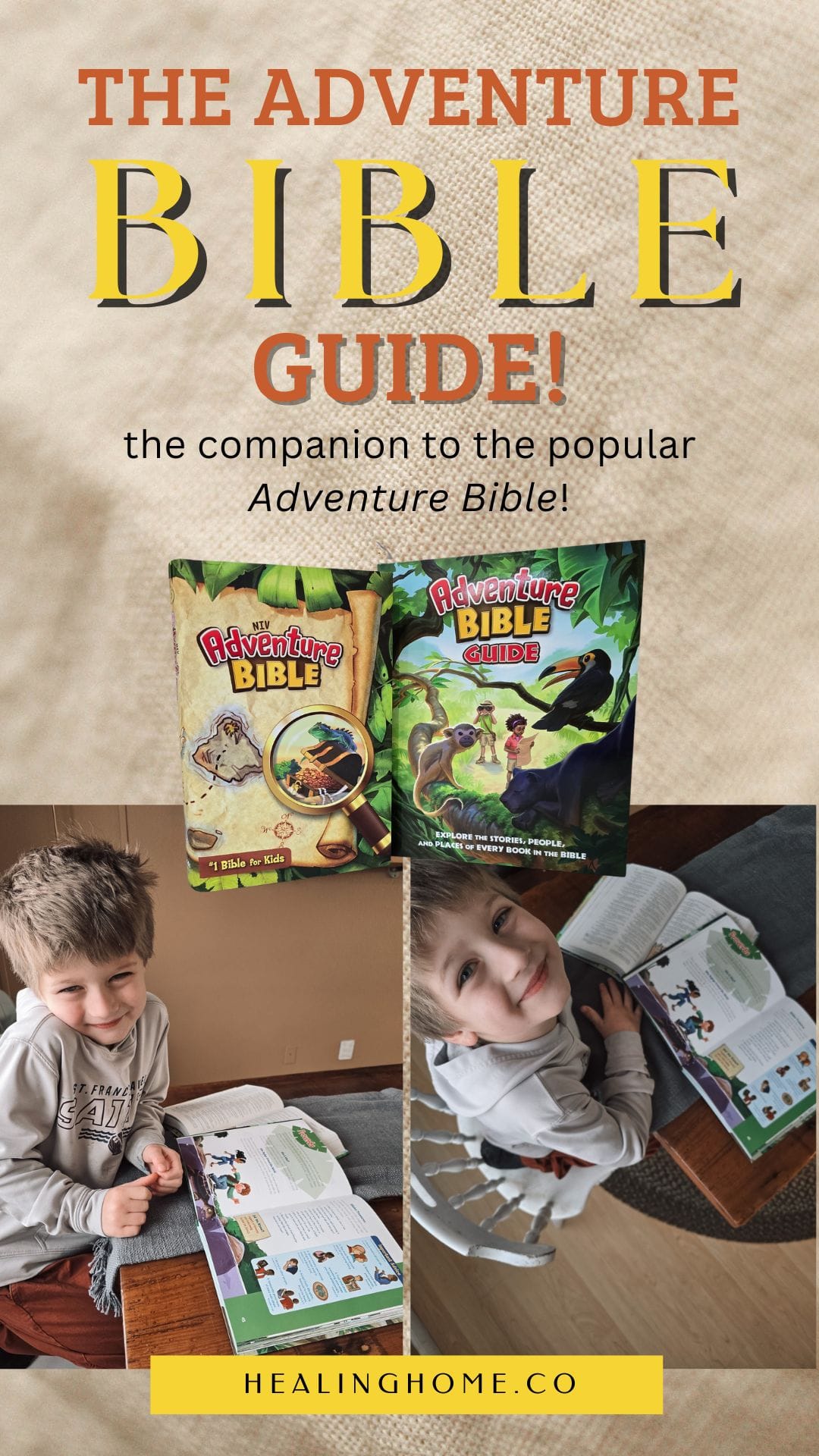 The Adventure Bible AND Guide | Healing Home