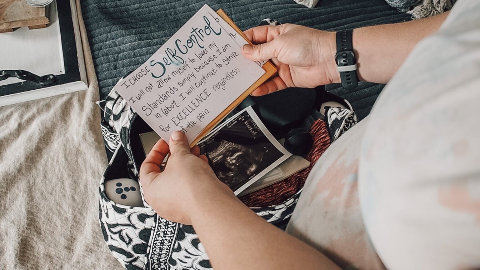 My Birth Center Bag Checklist | Healing Home