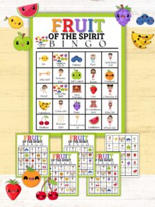 Free Fruit of the Spirit Bingo! | Healing Home
