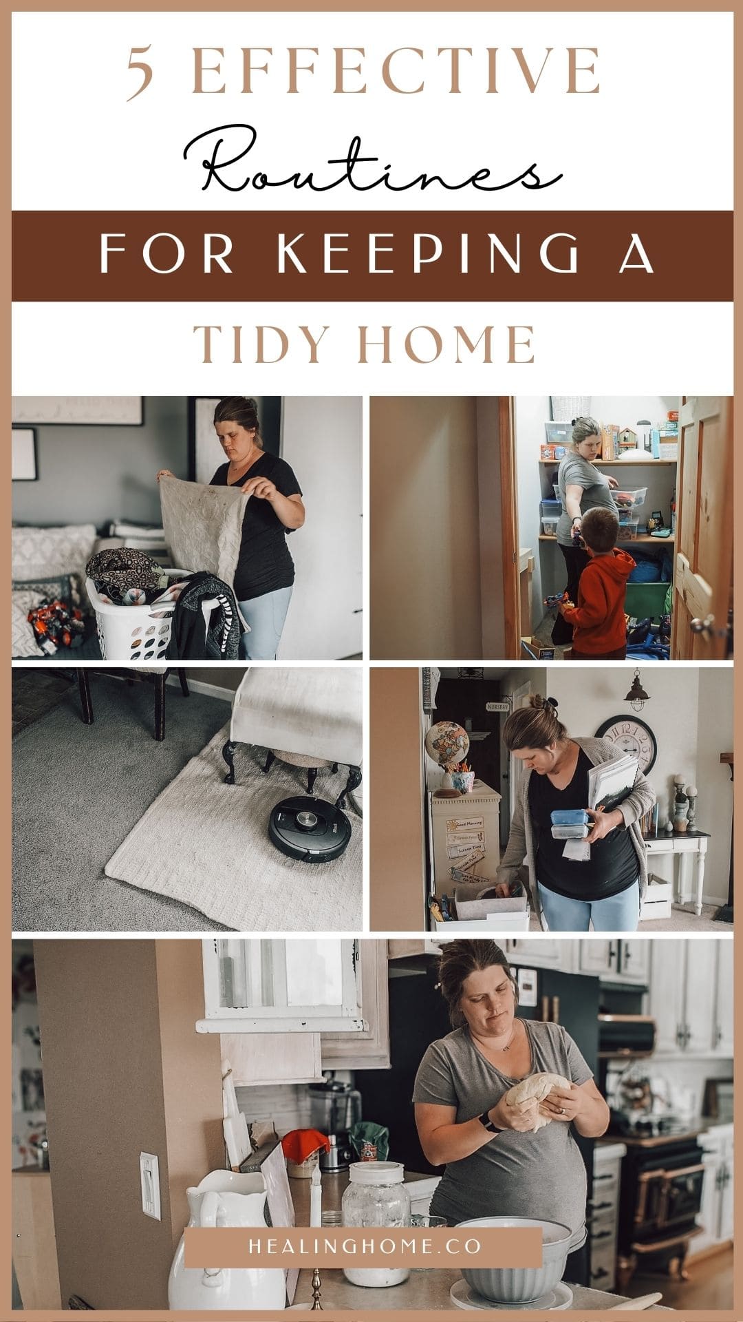 How to Keep a House Tidy | 5 Routines for Success! | Healing Home