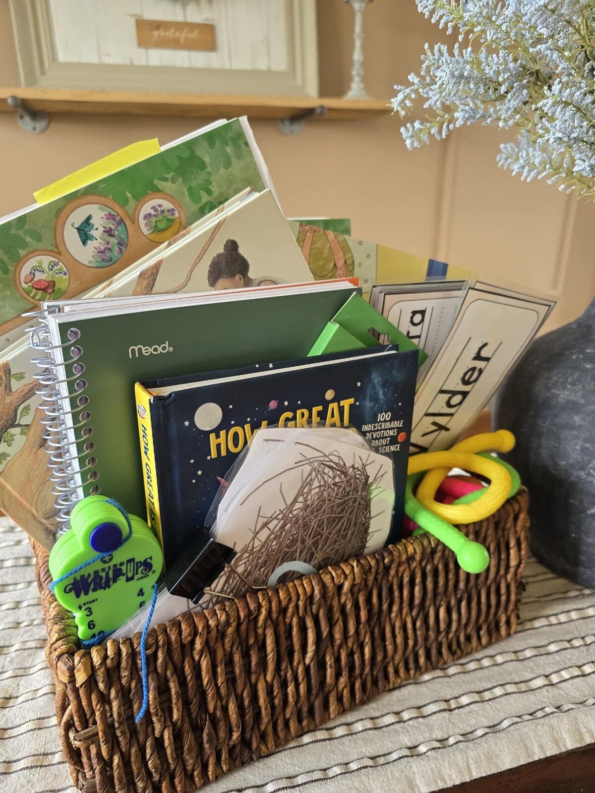 Our Summer Morning Basket ideas | Healing Home