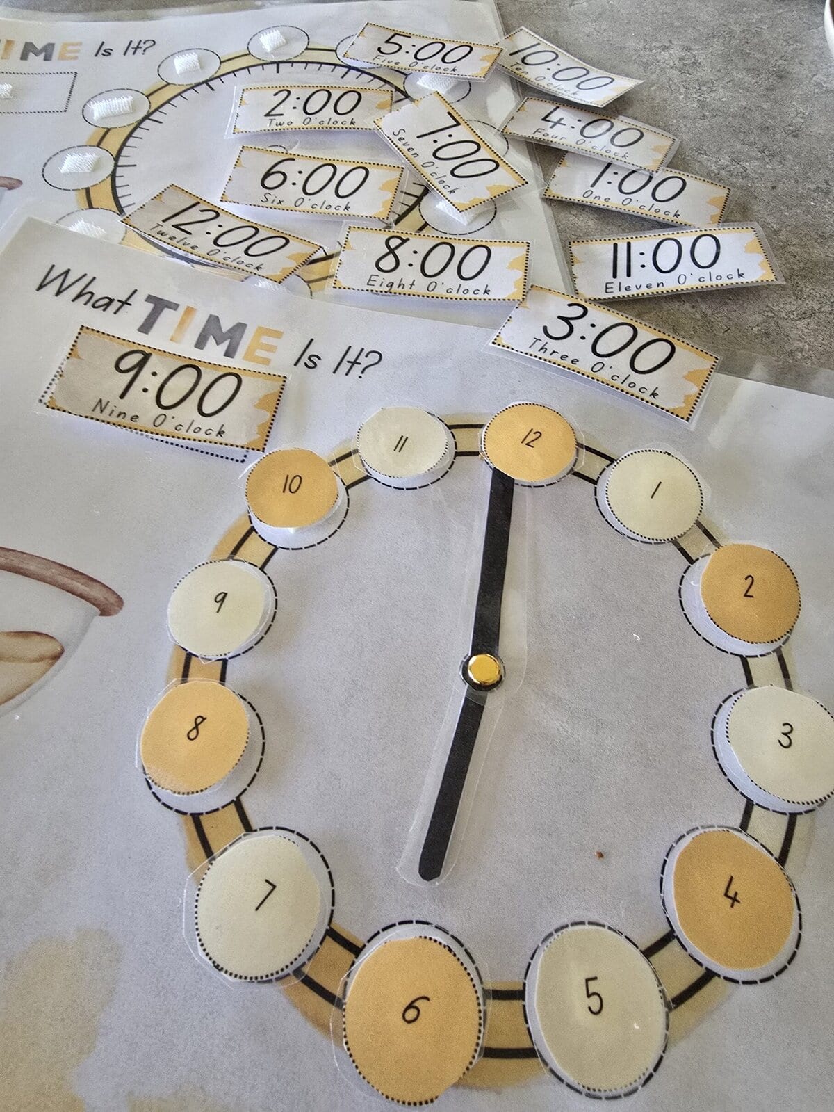 Telling Time Printable Worksheets | Healing Home