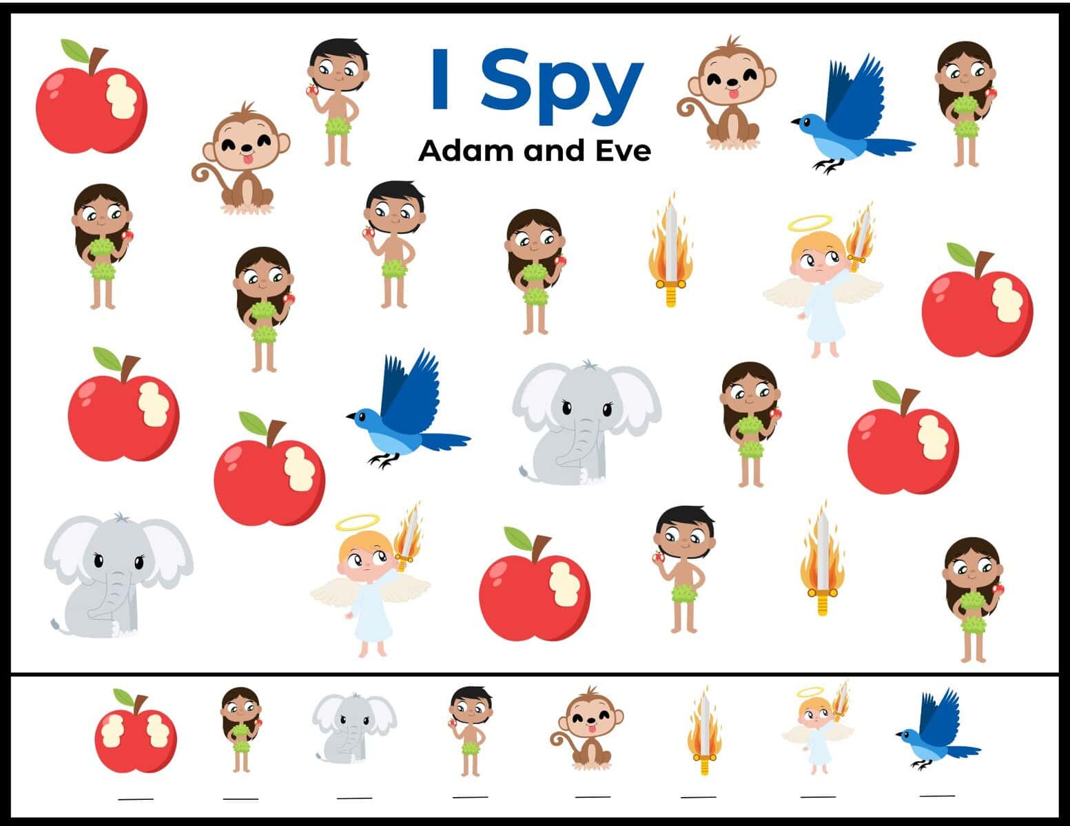 A Free I Spy Bible Printable (That Your Kids Will Love!) | Healing Home