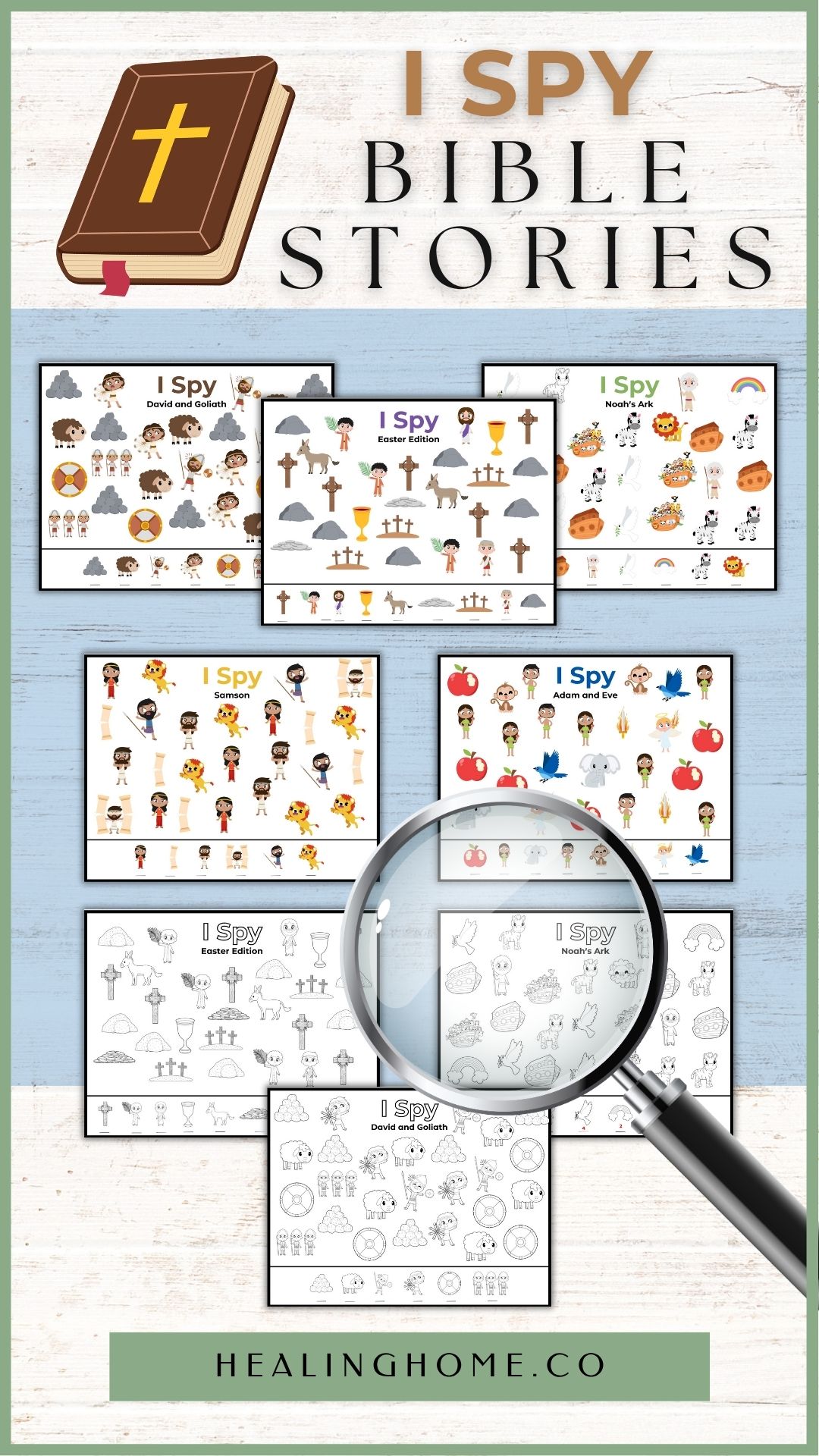 A Free I Spy Bible Printable (That Your Kids Will Love!) | Healing Home