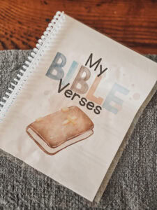 Free Handwriting Bible Verses Printable for Young Writers | Healing Home