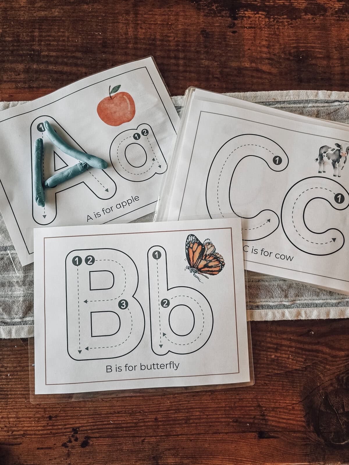 FREE Alphabet Mats Printable | Healing Home