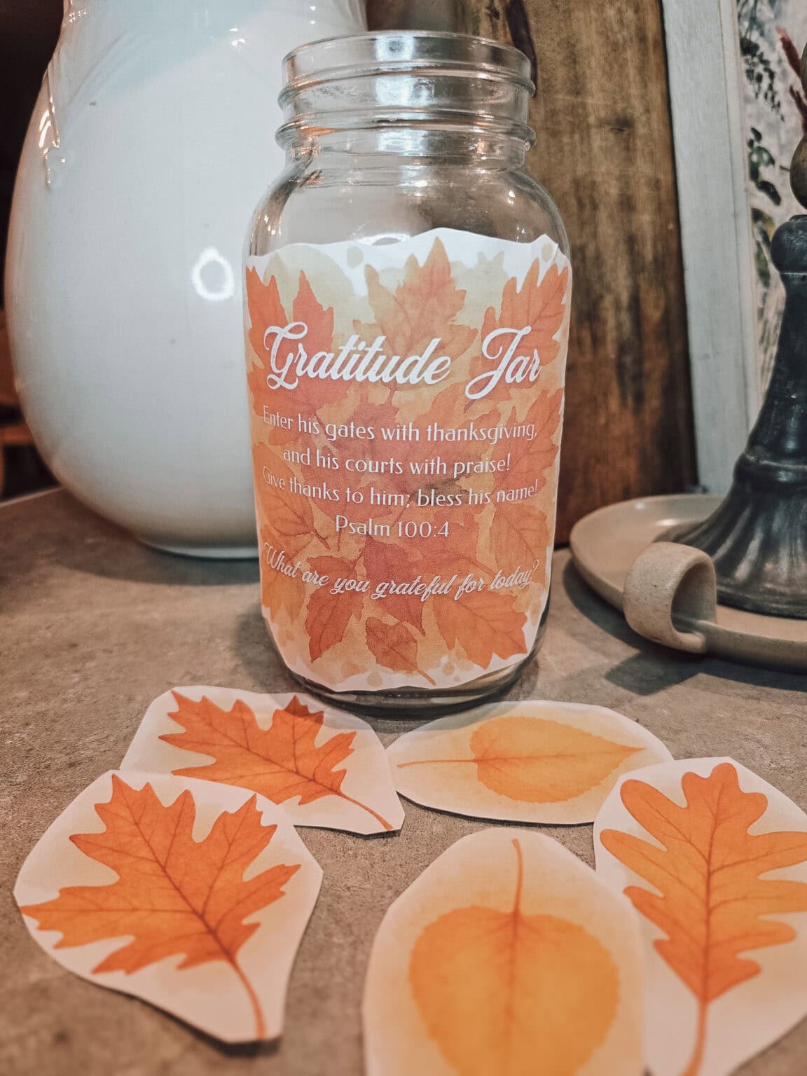 FREE Gratitude Jar Printable | Healing Home