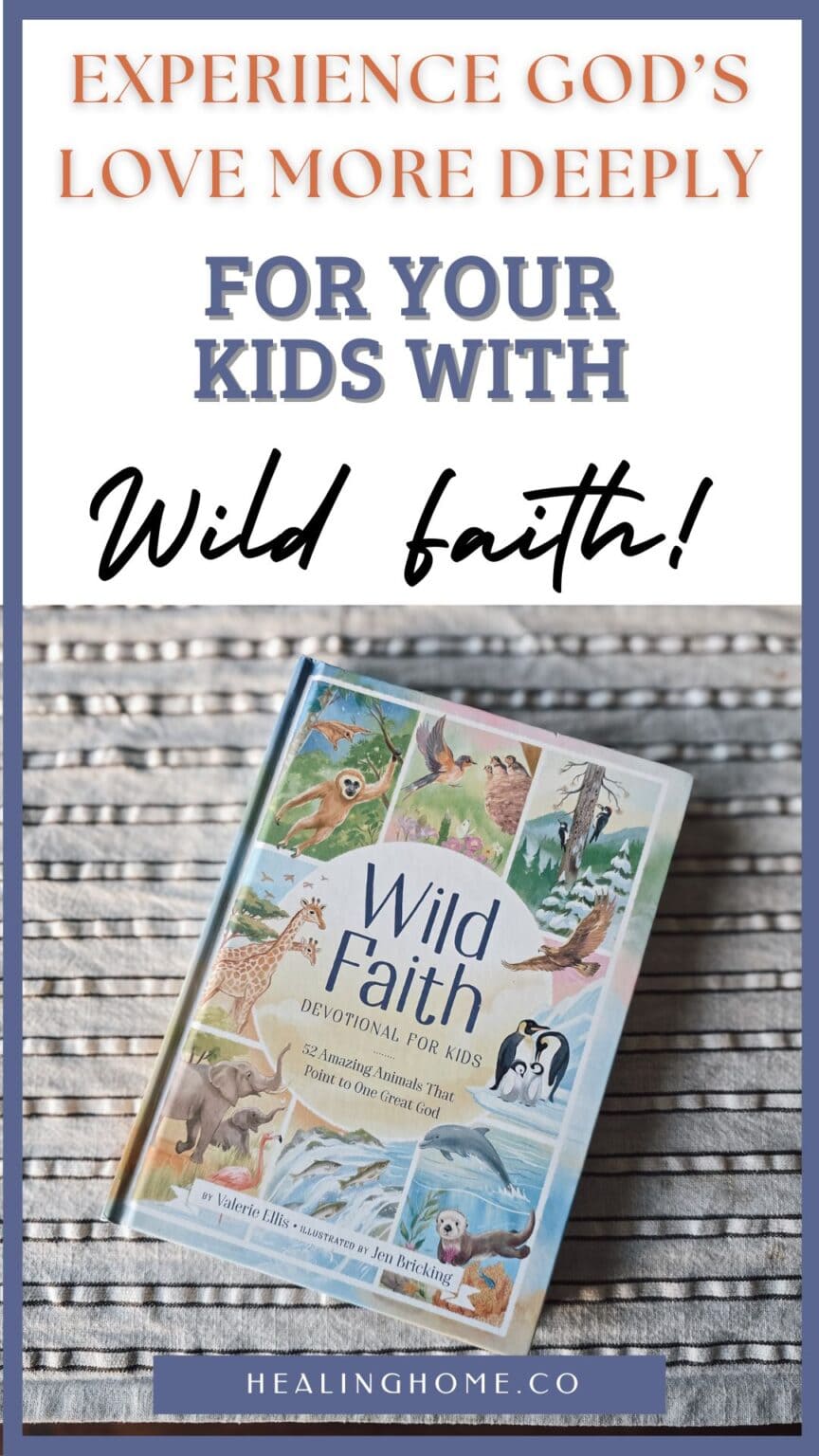 Wild Faith Devotional for Kids - Review from a Mom | Healing Home