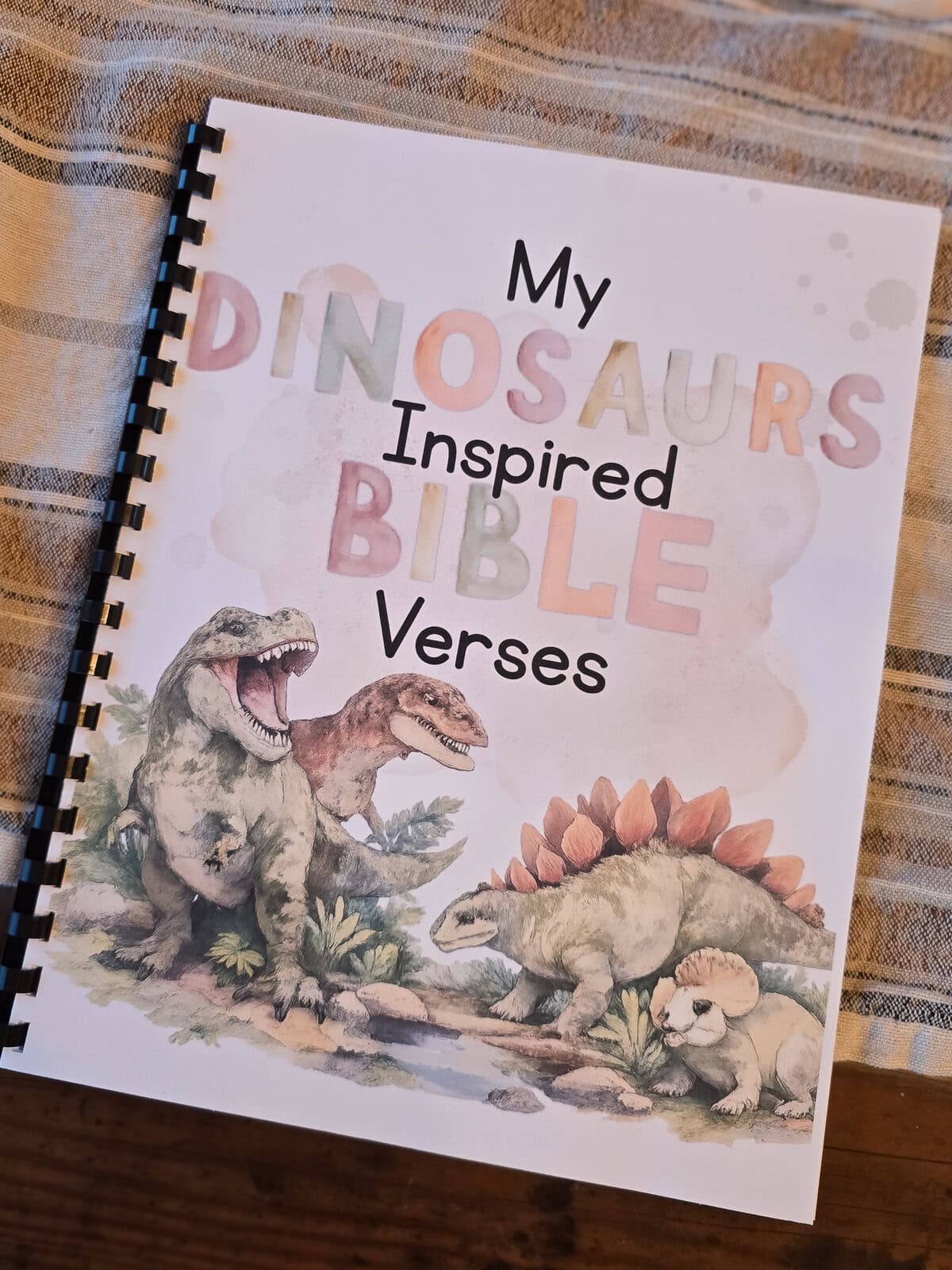 Dinosaur Bible Verses Handwriting Practice Sheets | Healing Home